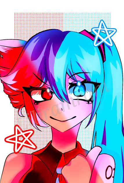 Miku Teto - ibisPaint