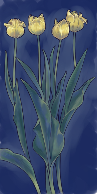 Tulips - ibisPaint