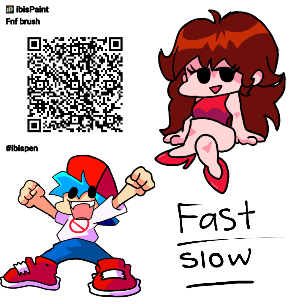 My first fnf brush i made it myself - ibisPaint