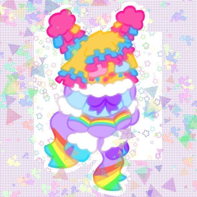 Ecstatic Rainbows Yatta Skin - ibisPaint