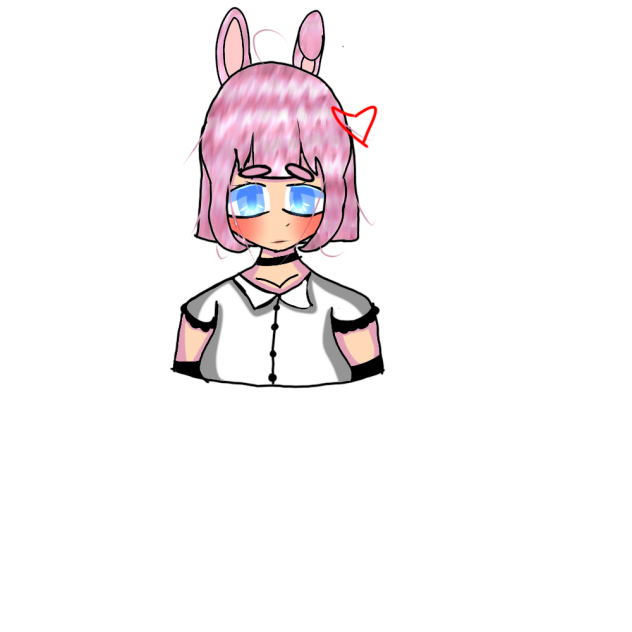 the pink bunny from gumball - ibisPaint