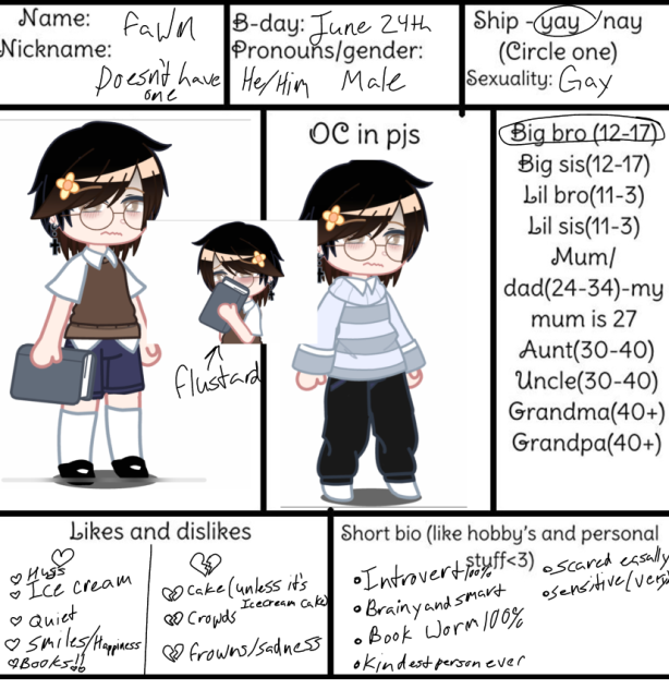OC sheet - ibisPaint