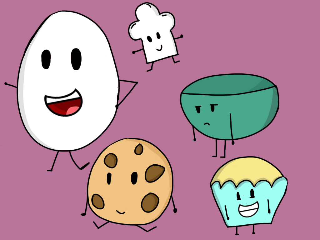 Fan made BFDI characters - ibisPaint