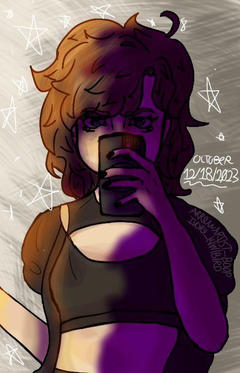 RANBOO MIRROR SELFIE - ibisPaint