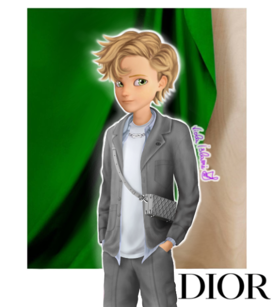 Adrien Dior Model🗞️Robert Pattinson - ibisPaint