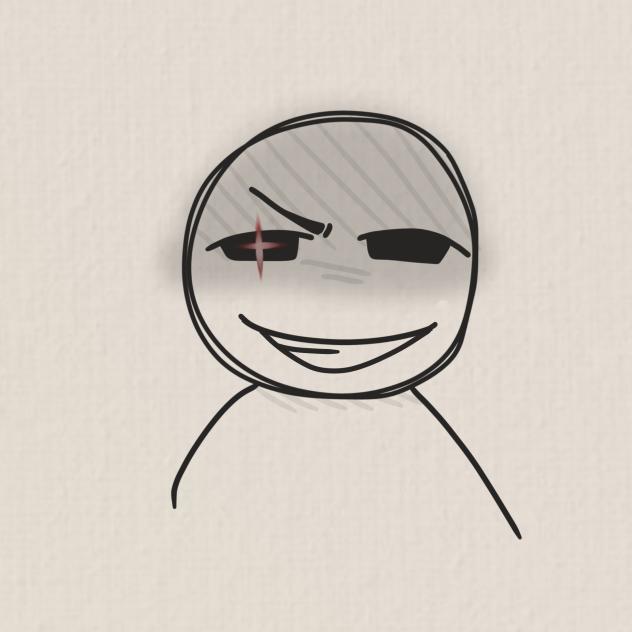 evil looking guy - ibisPaint