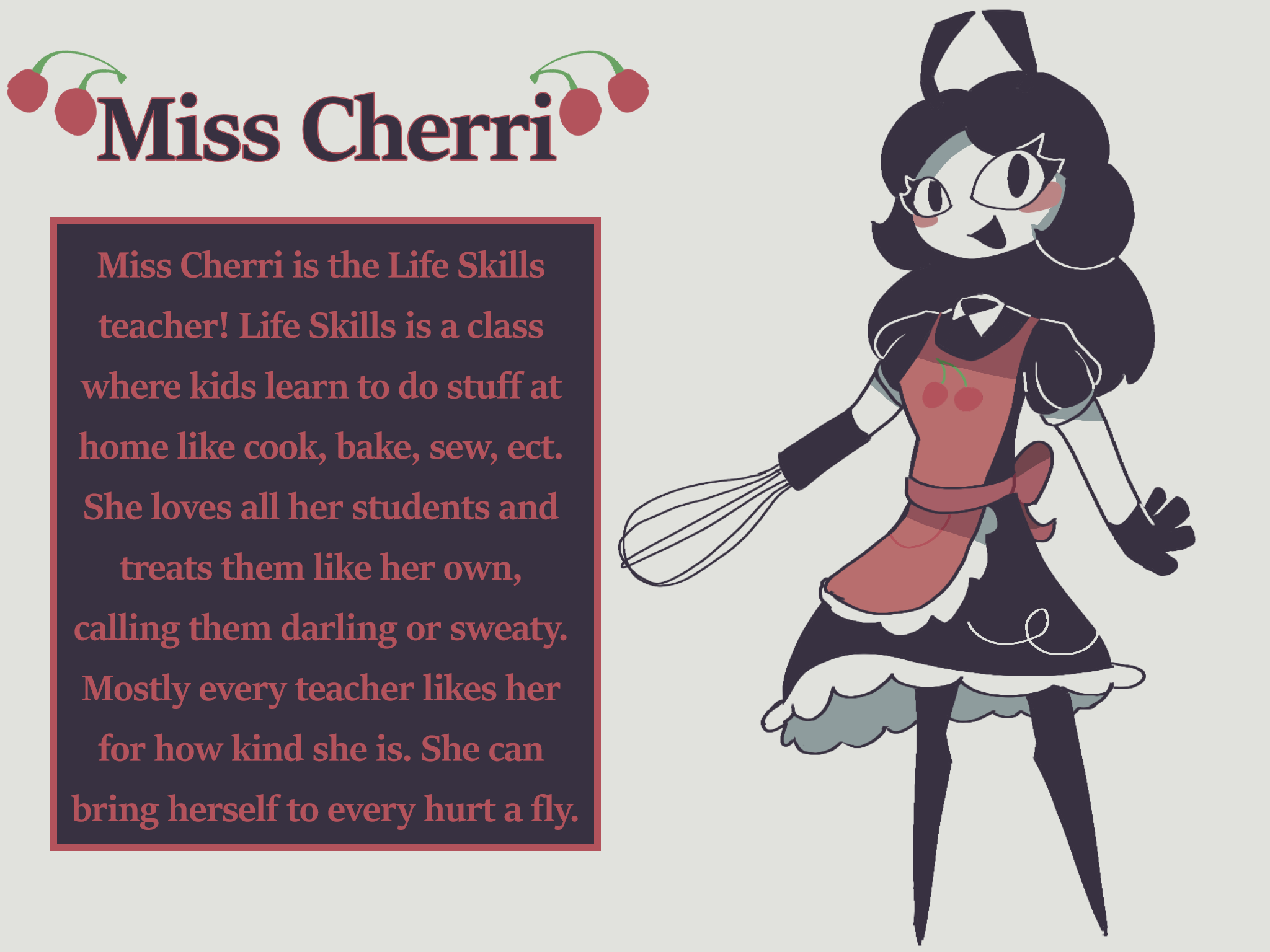 Miss Cherri (FPE OC!) - ibisPaint