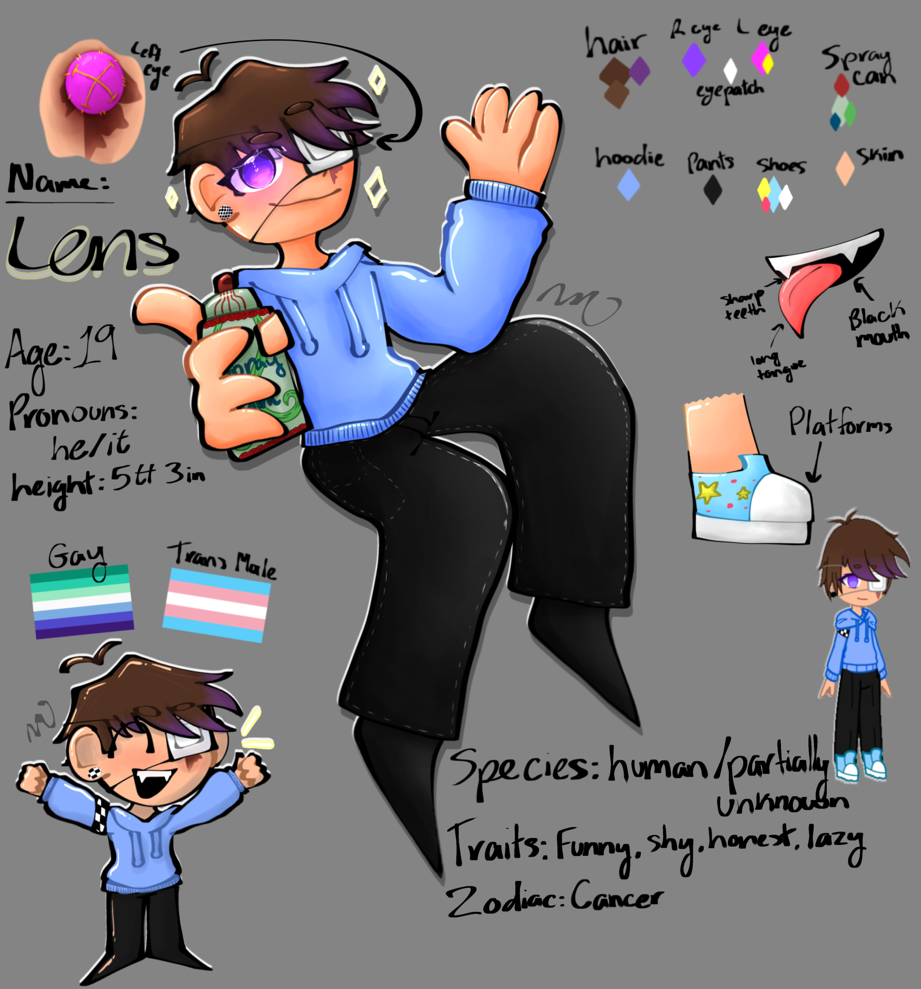 My Main Gacha OC - ibisPaint