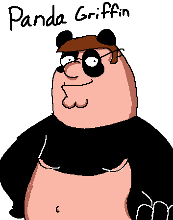 Panda griffin - ibisPaint