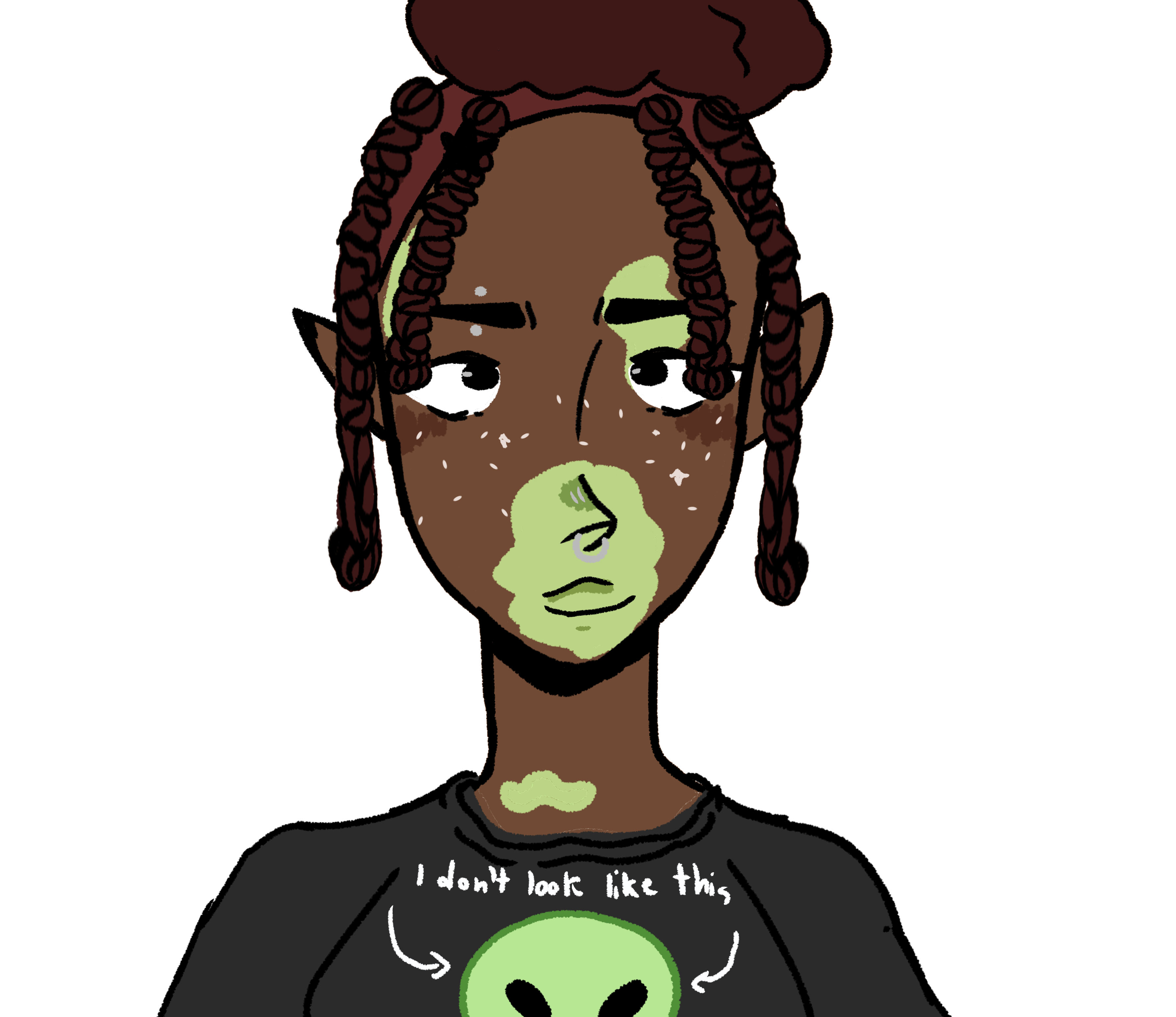 Alien girl - ibisPaint