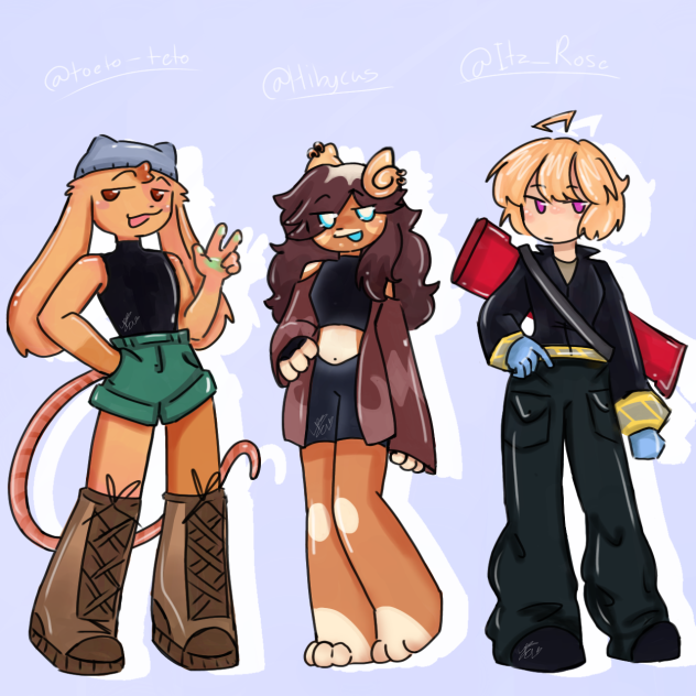 Mass attack for artfight! - ibisPaint