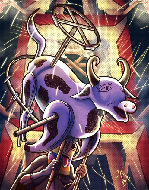 La vaca loca - ibisPaint