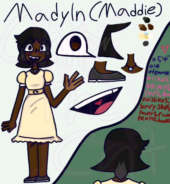 Character ref sheet - ibisPaint