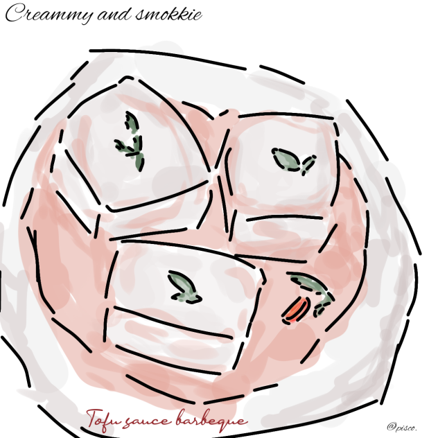 Tofu sauce barbeque - ibisPaint