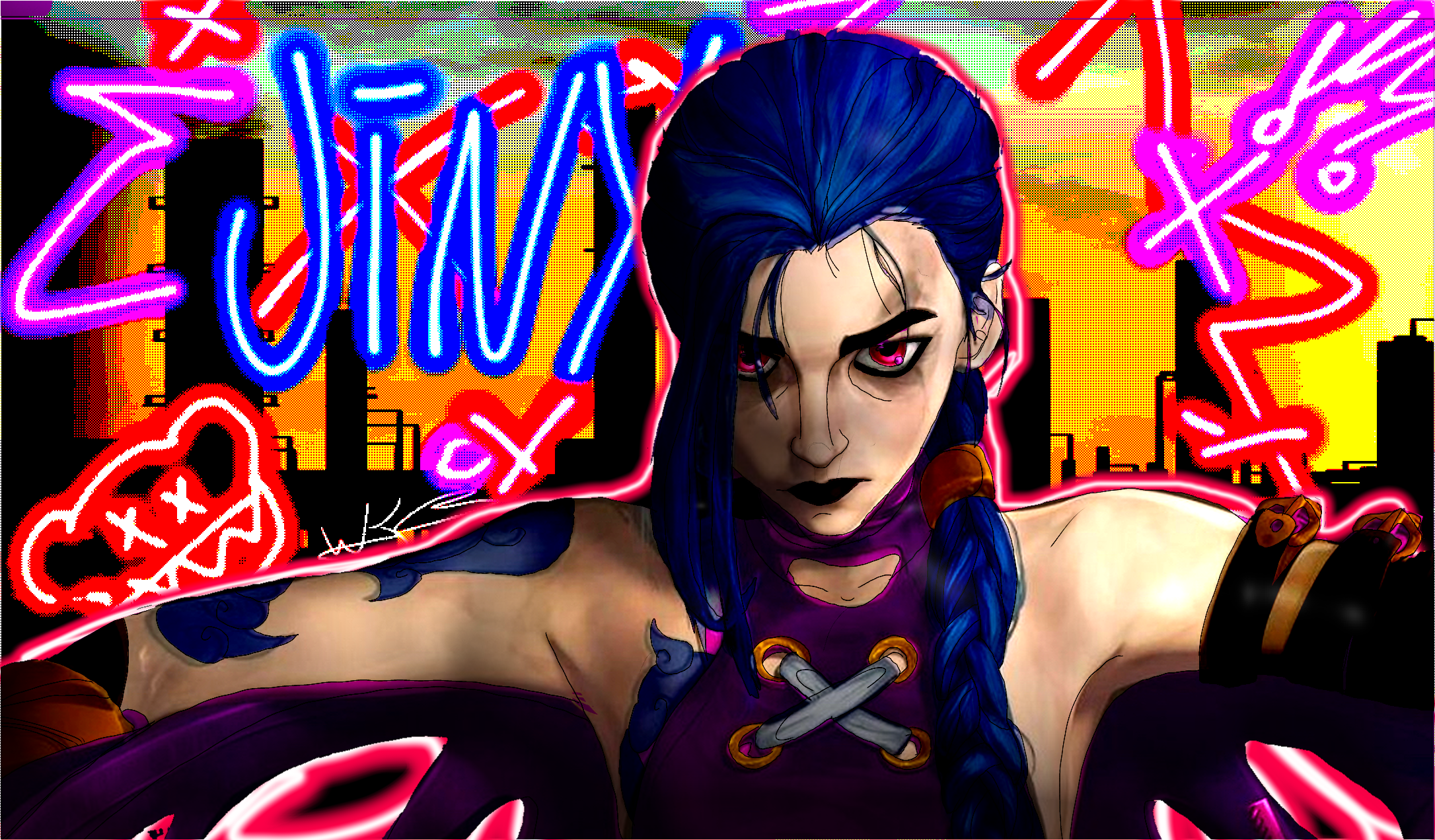 Jinx .og made on procreate - ibisPaint