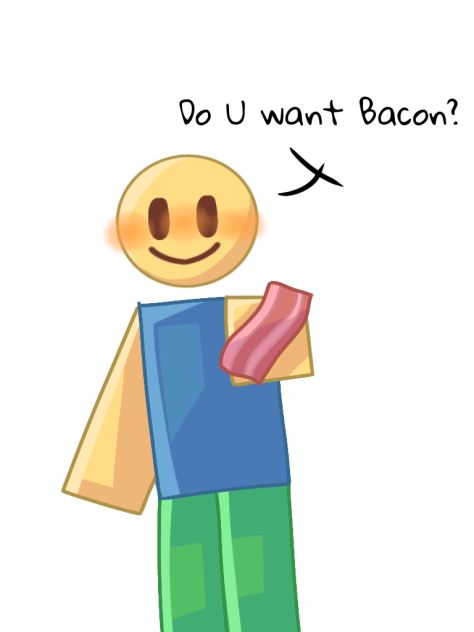 Noob with a Bacon - ibisPaint