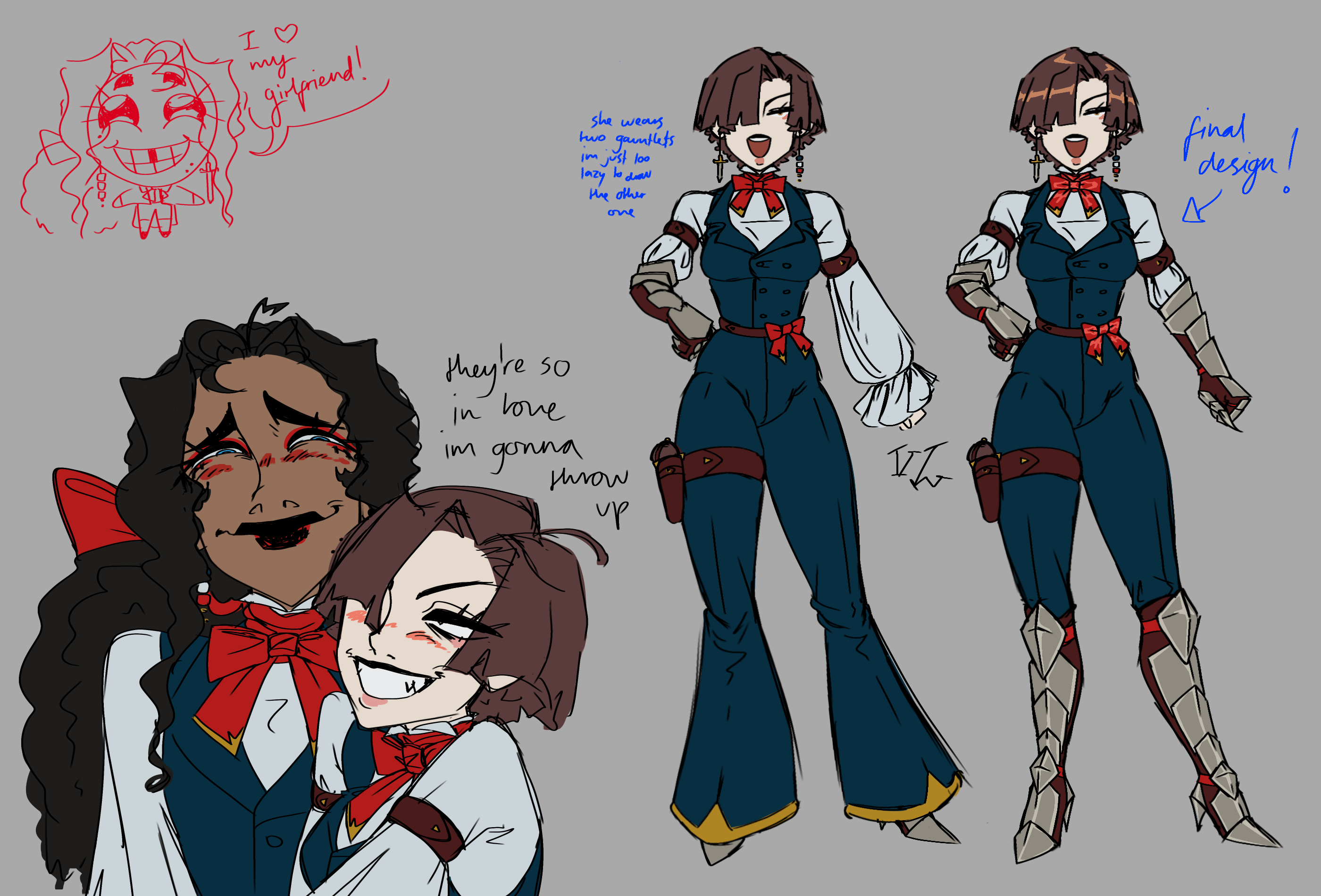 doodles of these two imbeciles - ibisPaint