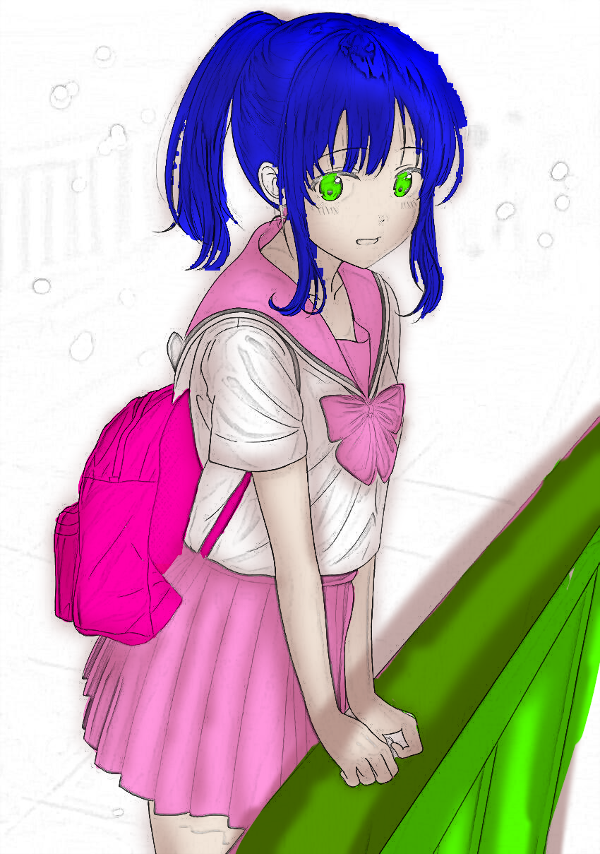 scholl girl - ibisPaint