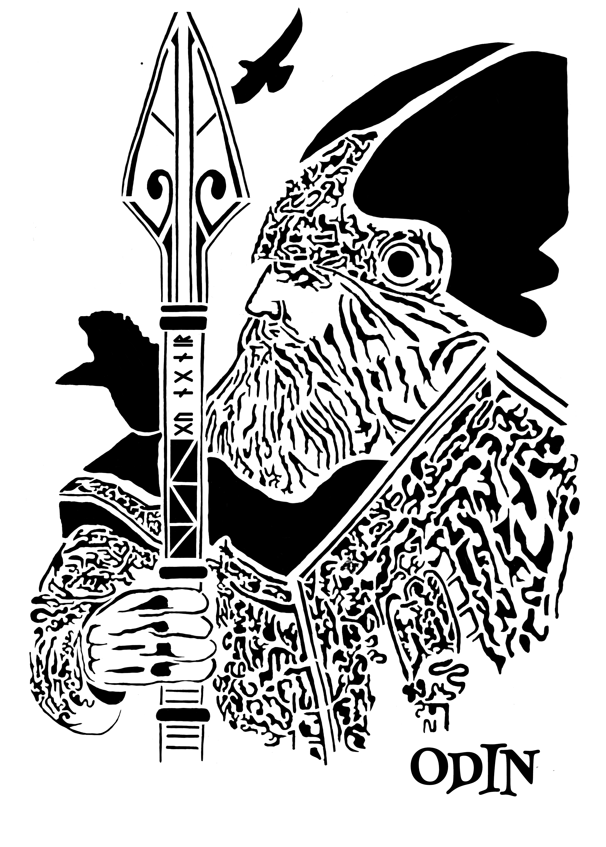 Odin - ibisPaint