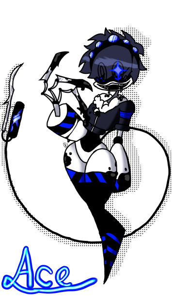 Murder drone oc Ace - ibisPaint