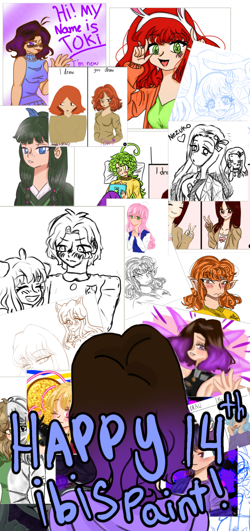 Happy 14th anniversary ibis paint! - ibisPaint