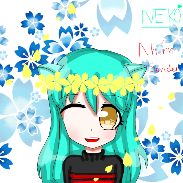 Neko chan Chibi - ibisPaint
