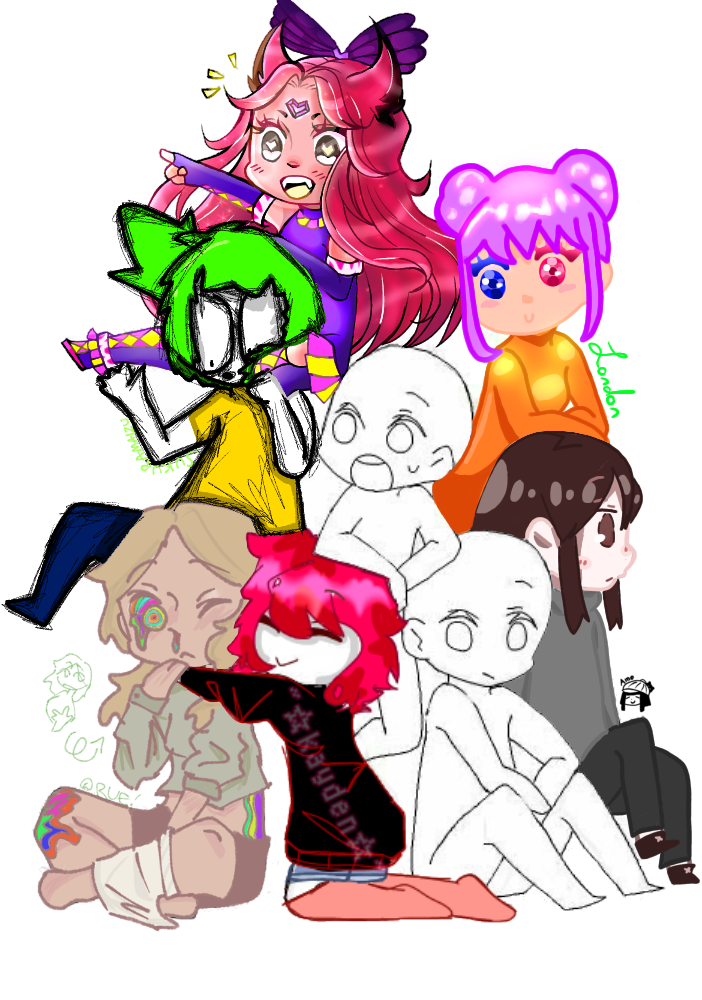 Silly collab thing - ibisPaint