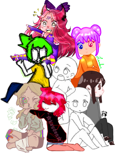 Silly collab thing - ibisPaint