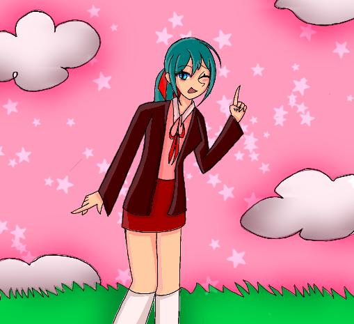 pink sky - ibisPaint