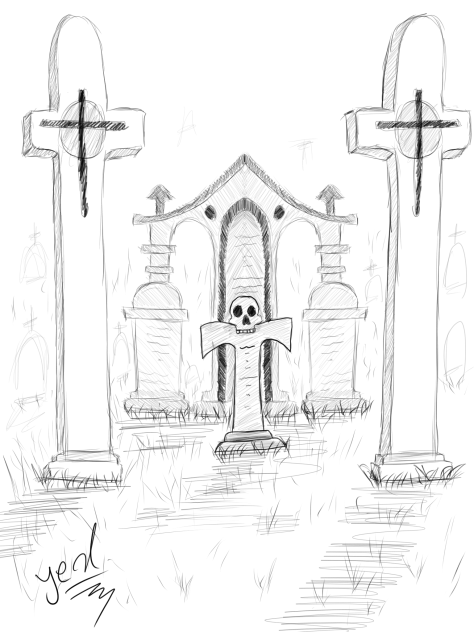 Cemetary - ibisPaint