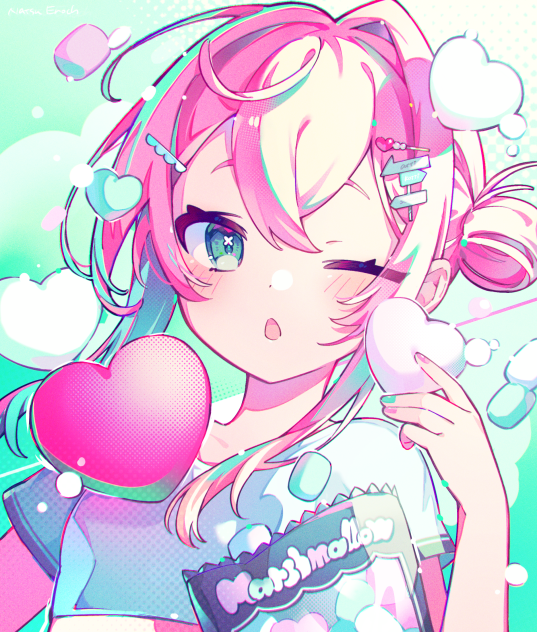 Marshmallow Heart🩷 - ibisPaint