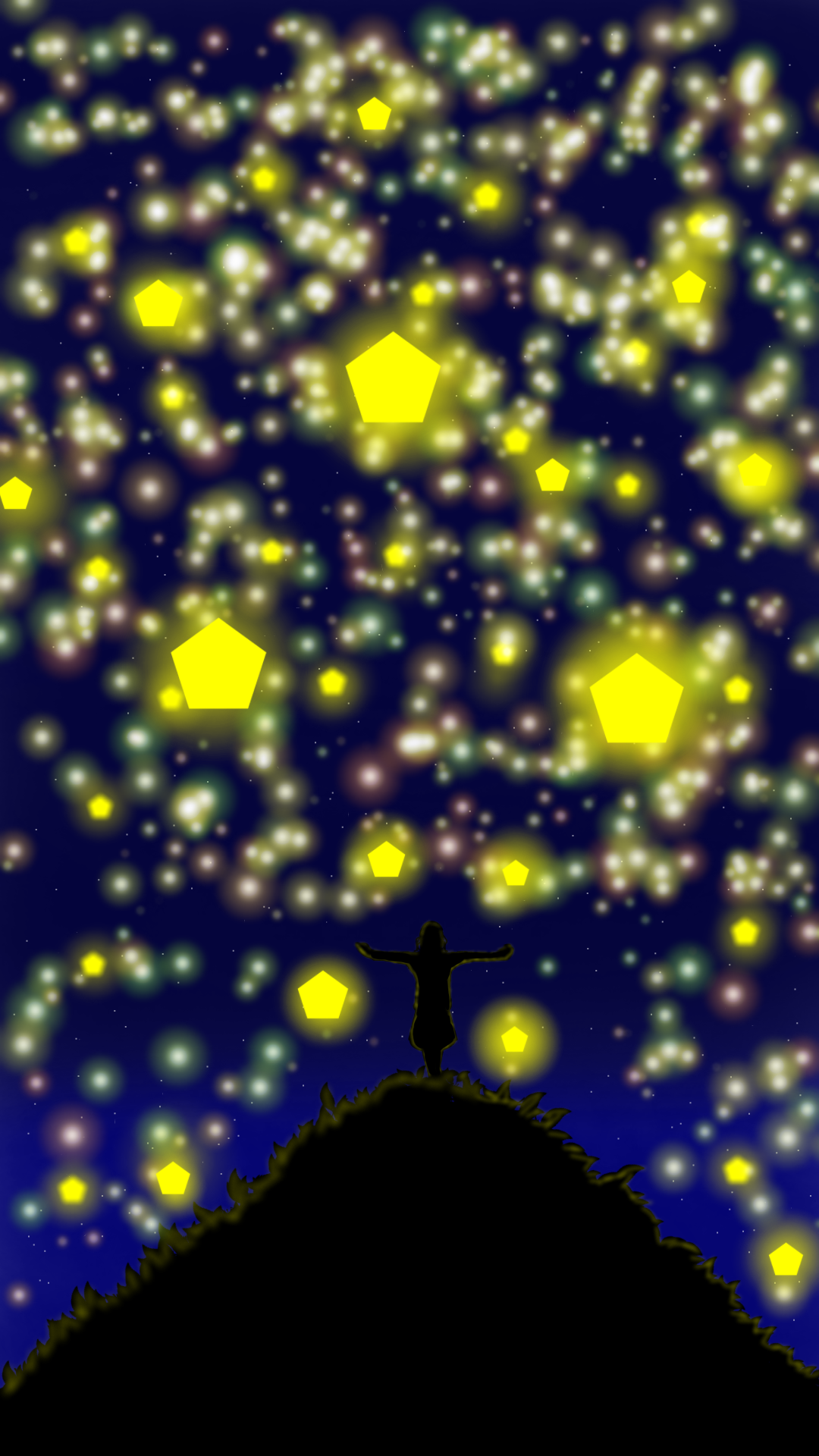 Noche iluminada - ibisPaint