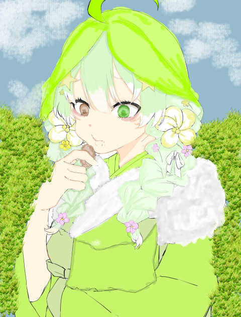 Frog girl 🐸👩🏻 - ibisPaint