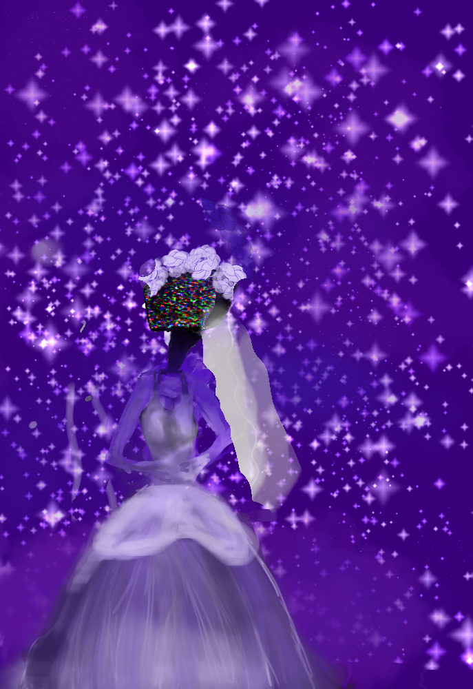 weirdcore wedding queen - ibisPaint