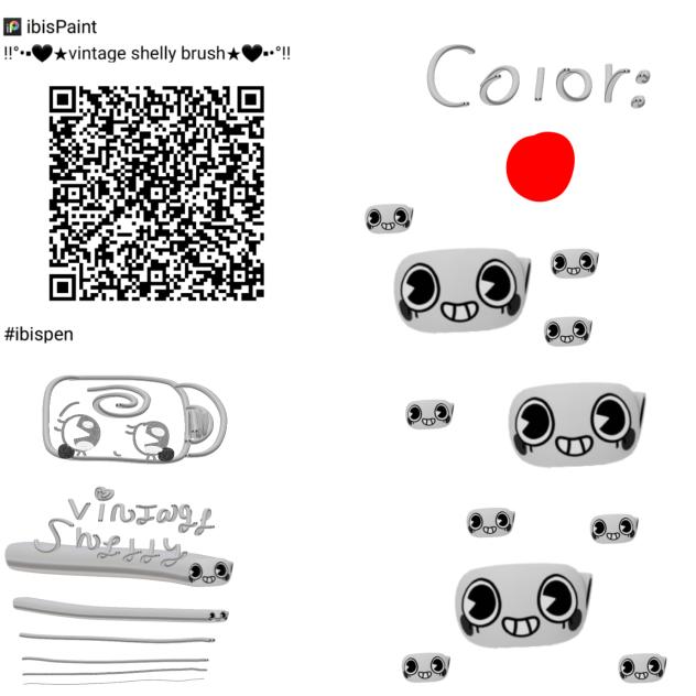 vintage shelly brush! - ibisPaint