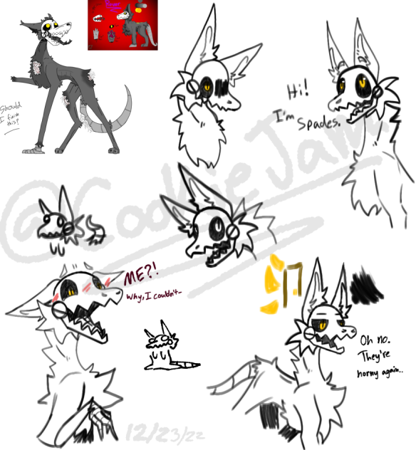 Spades Sketches! - ibisPaint