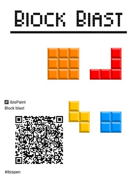Qr code block blast - ibisPaint