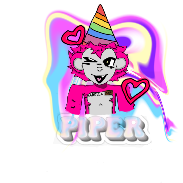Gorilla tag PFP for my friend Piper - ibisPaint