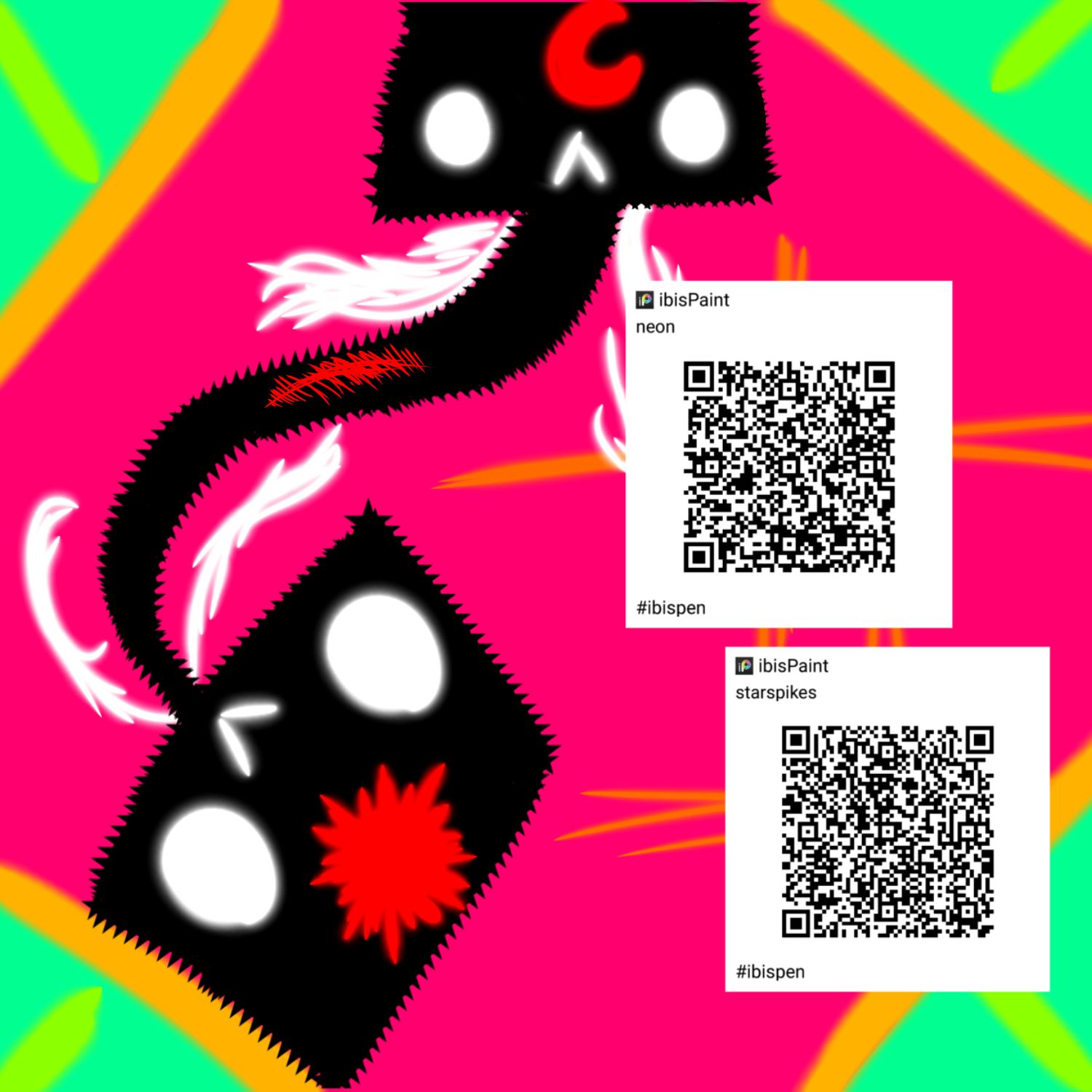 starspikes+neon - ibisPaint