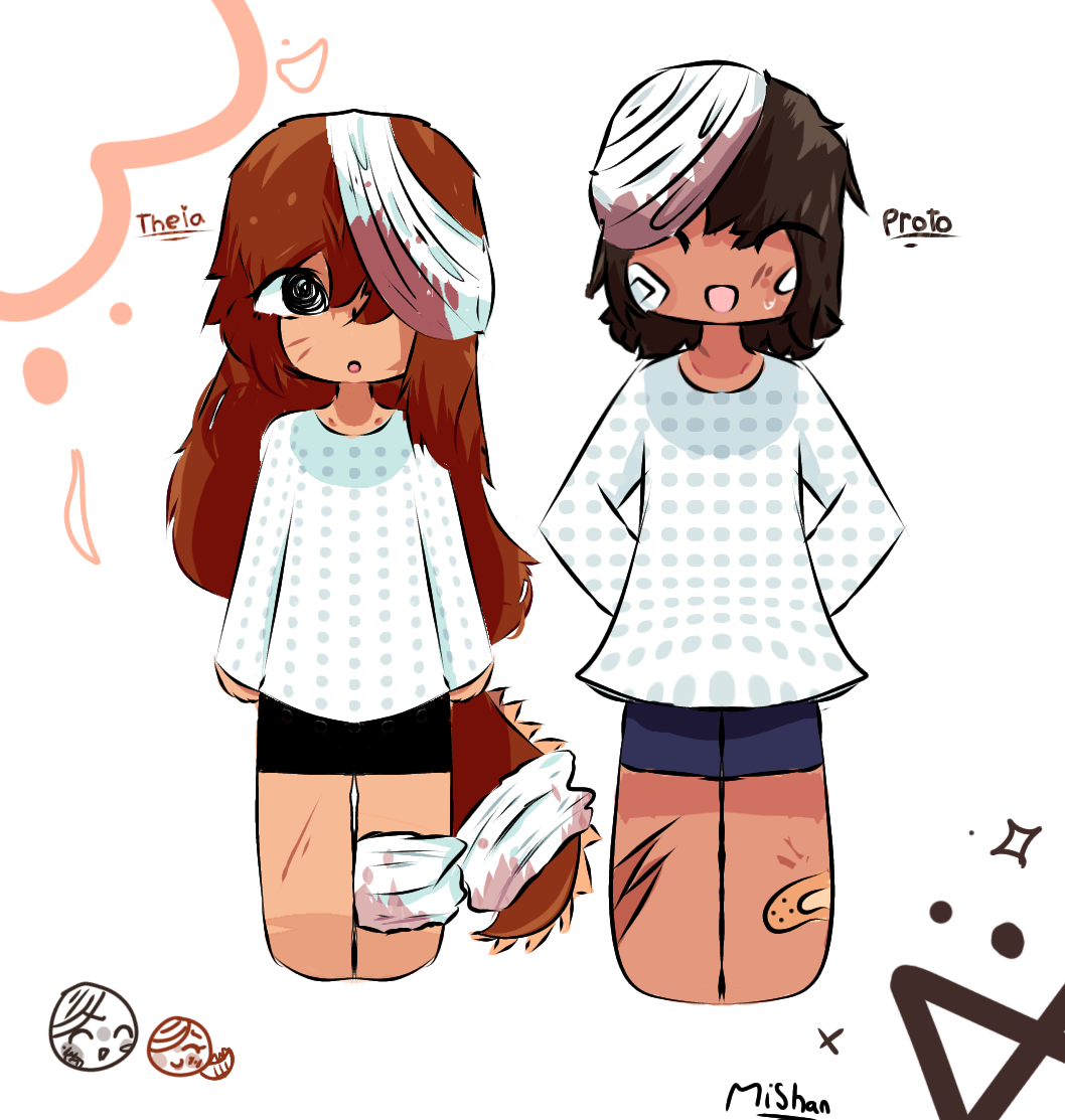 Proto & Theia - ibisPaint