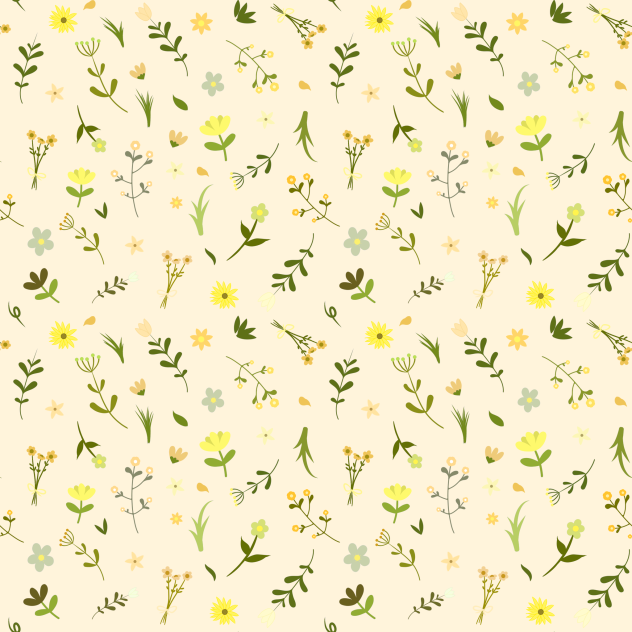 Cute flower pattern vintage - ibisPaint