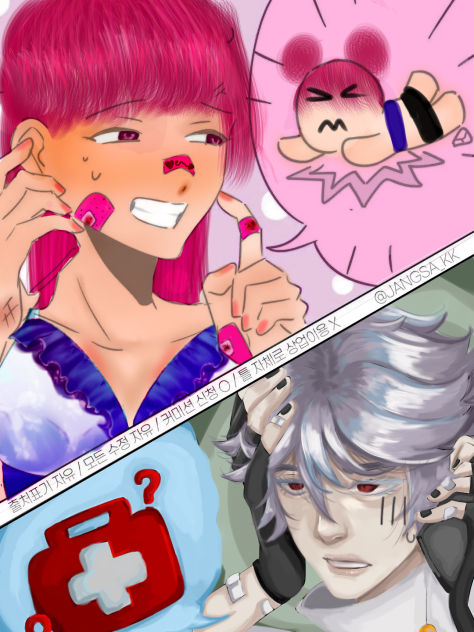 a cute colab - ibisPaint