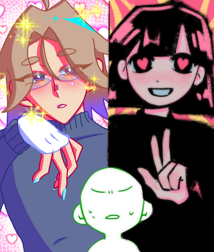 very cute collab💝 - ibisPaint