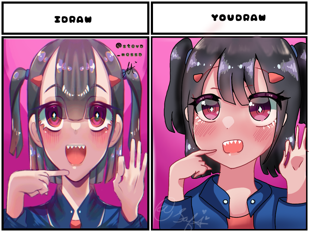 👉 ️collaboration with steva nessa - ibisPaint