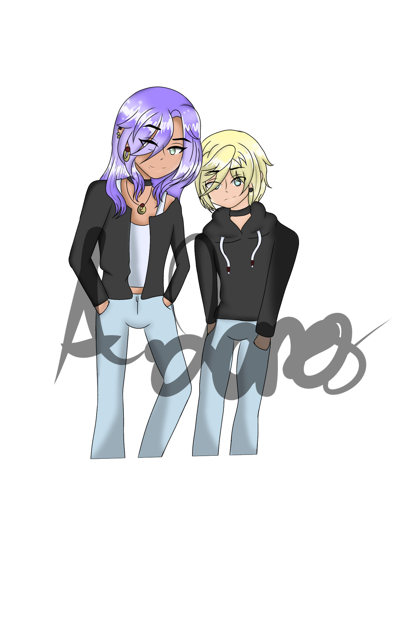 Yoshi and Light - ibisPaint