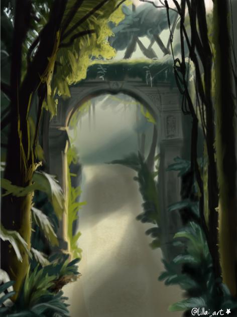 Gate to the Jungle - ibisPaint