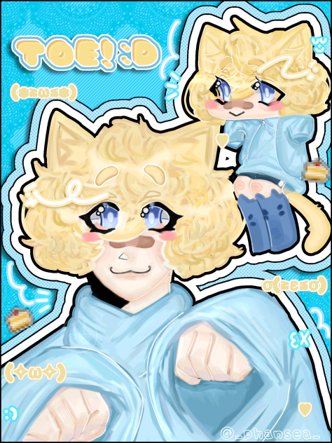 Pew pew it’s toe🍰 - ibisPaint