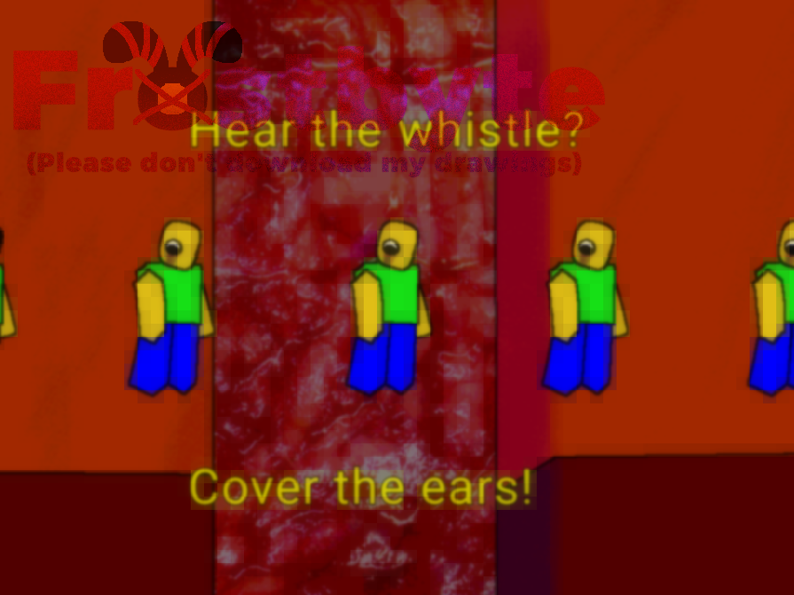 hear the whistle - ibisPaint