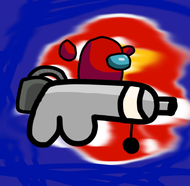 Among us and tank - ibisPaint