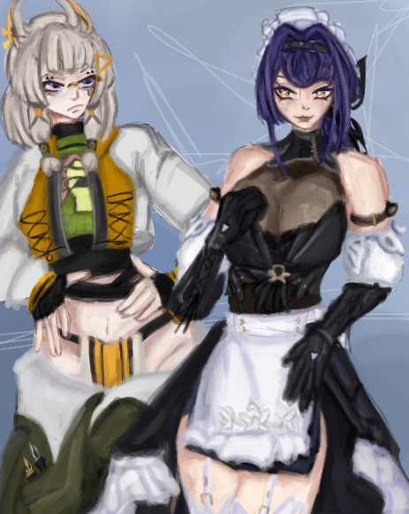 Strinova Flavia and Meredith - ibisPaint